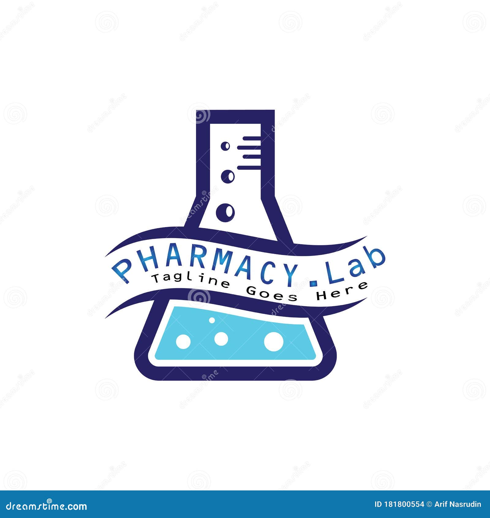 Pharmacy Lab with Leaf Health Premium Logo Illustration Vector Icon ...