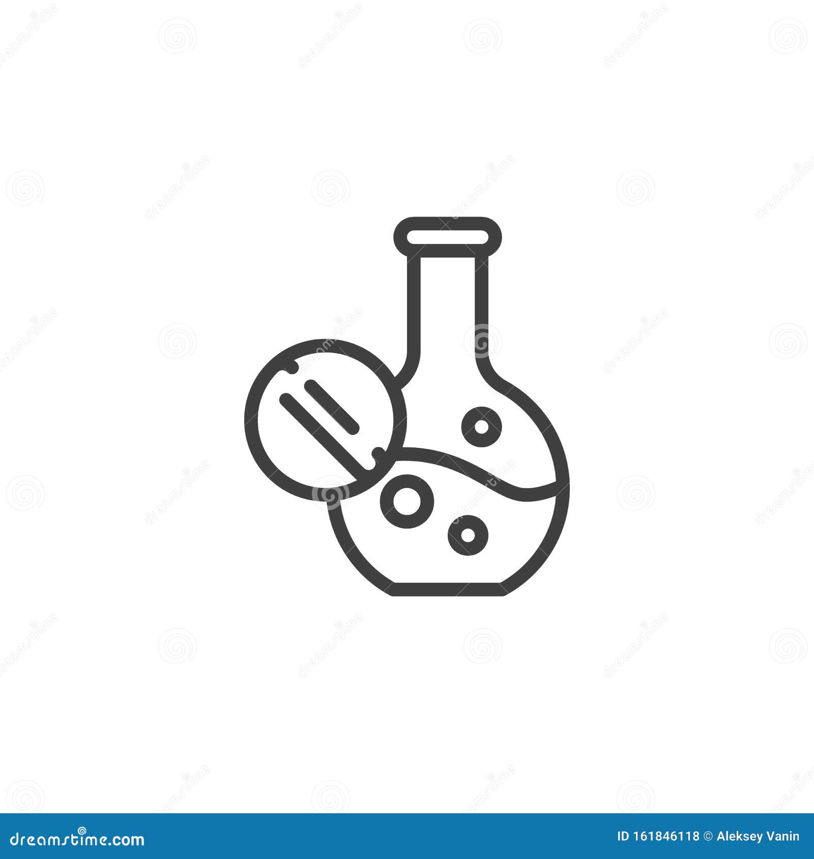 Pharmacy Laboratory Line Icon Stock Vector - Illustration of outline ...