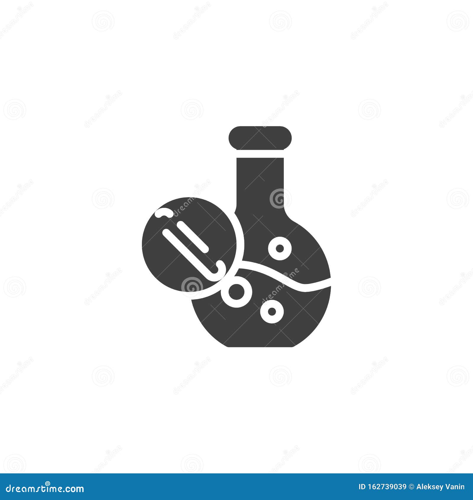 Pharmacy Laboratory Vector Icon Stock Vector - Illustration of single ...