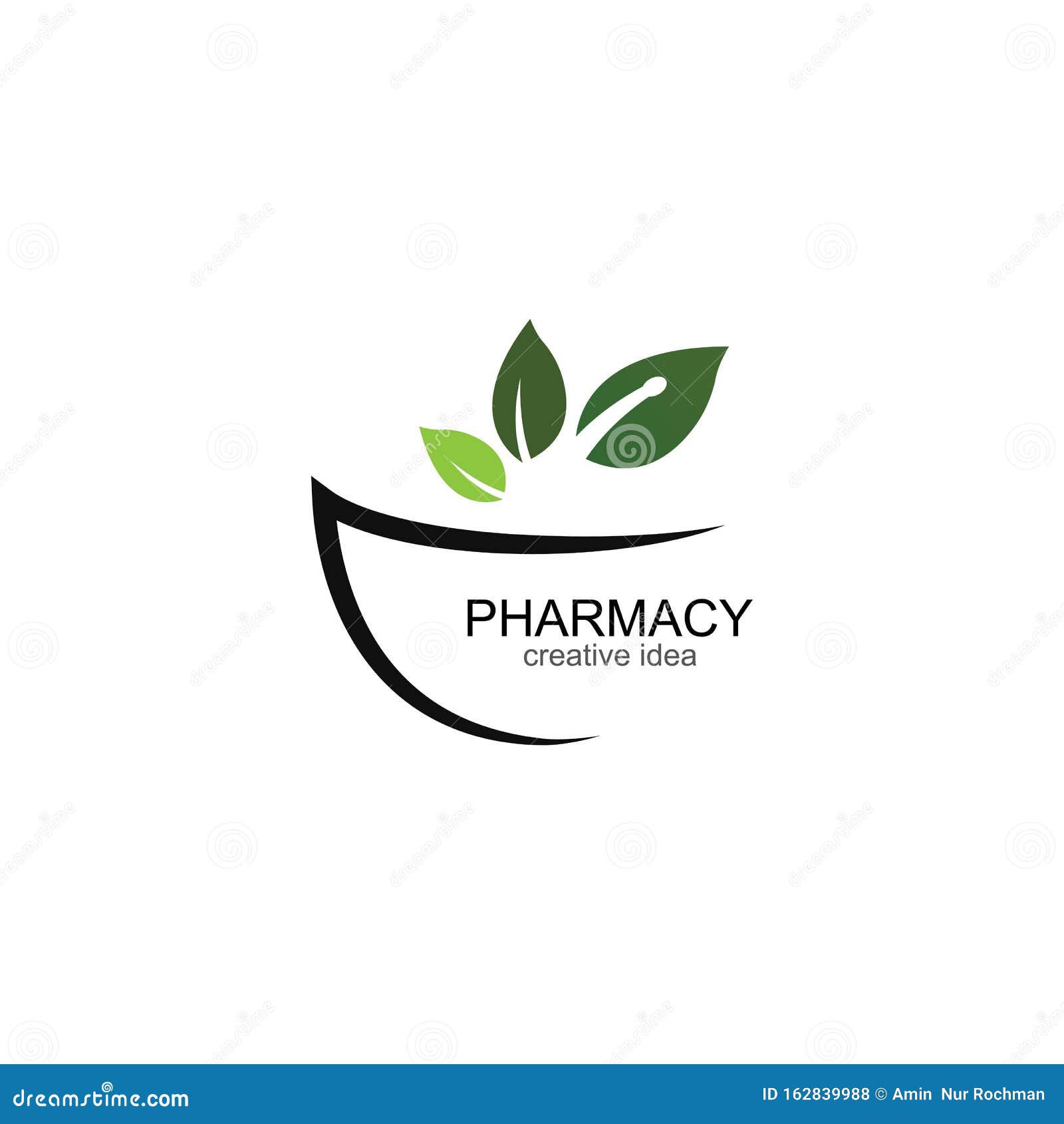 Pharmacy Logo Vector Template Design Stock Vector - Illustration of ...