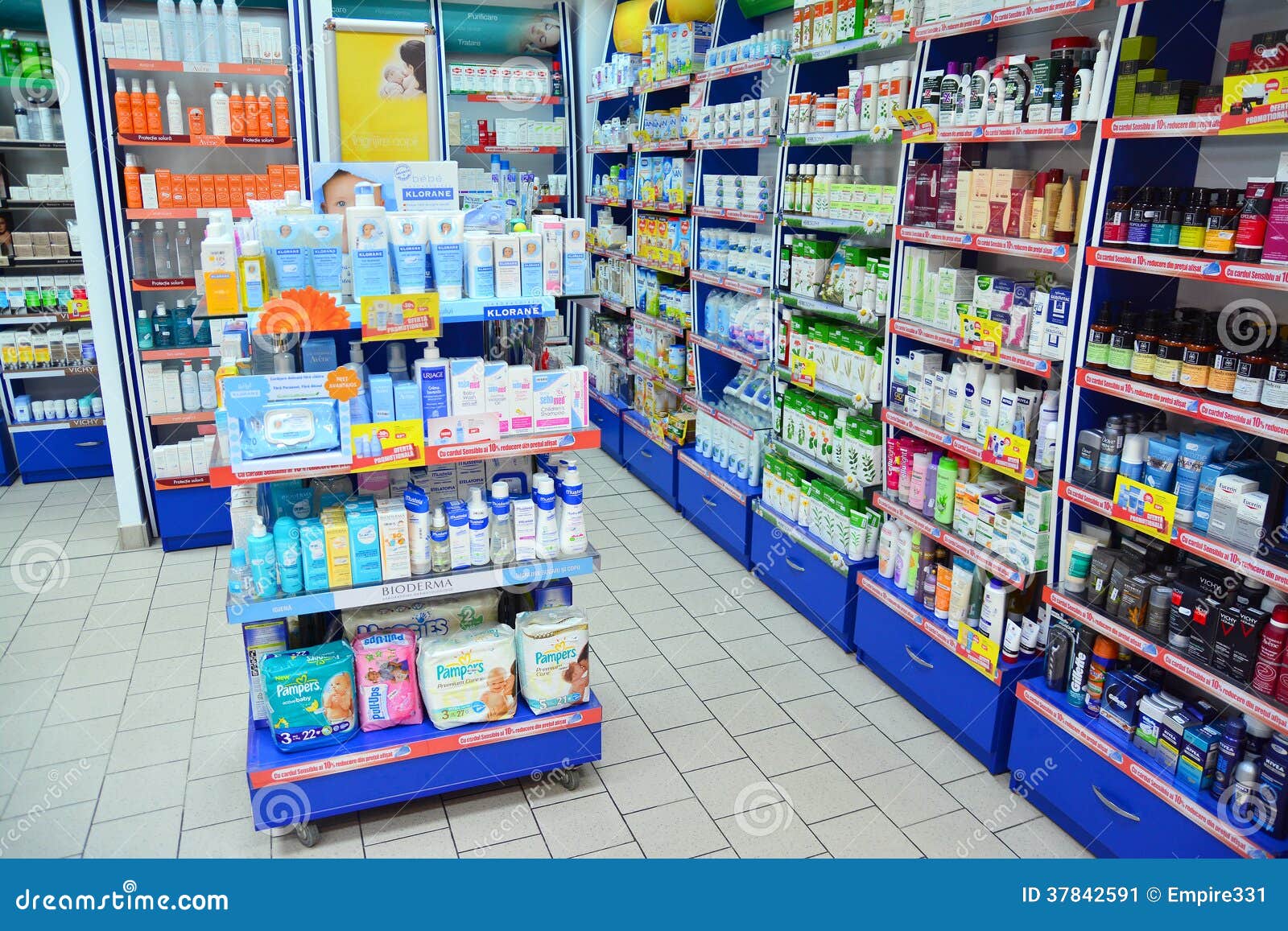 Pharmacy editorial photo. Image of shelves, cosmetics - 37842591