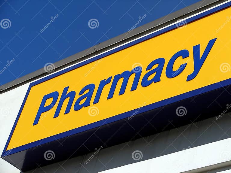 Pharmacy Sign stock photo. Image of industry, drug, sign - 2752278