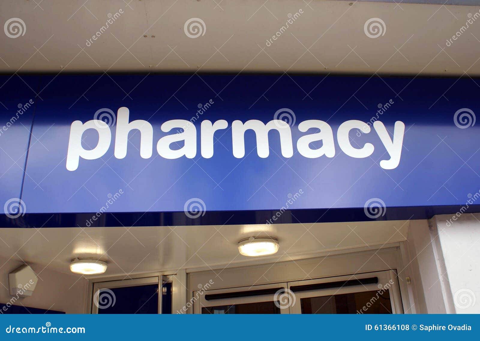 Pharmacy sign stock photo. Image of place, care, medicine - 61366108