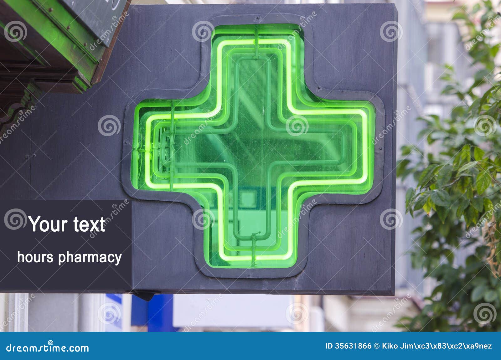 Pharmacy Symbol To Insert Text Stock Photo - Image of health, text ...
