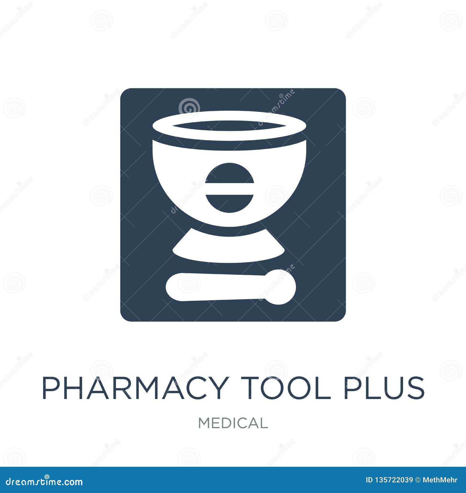 Pharmacy Tool Plus Icon in Trendy Design Style. Pharmacy Tool Plus Icon ...
