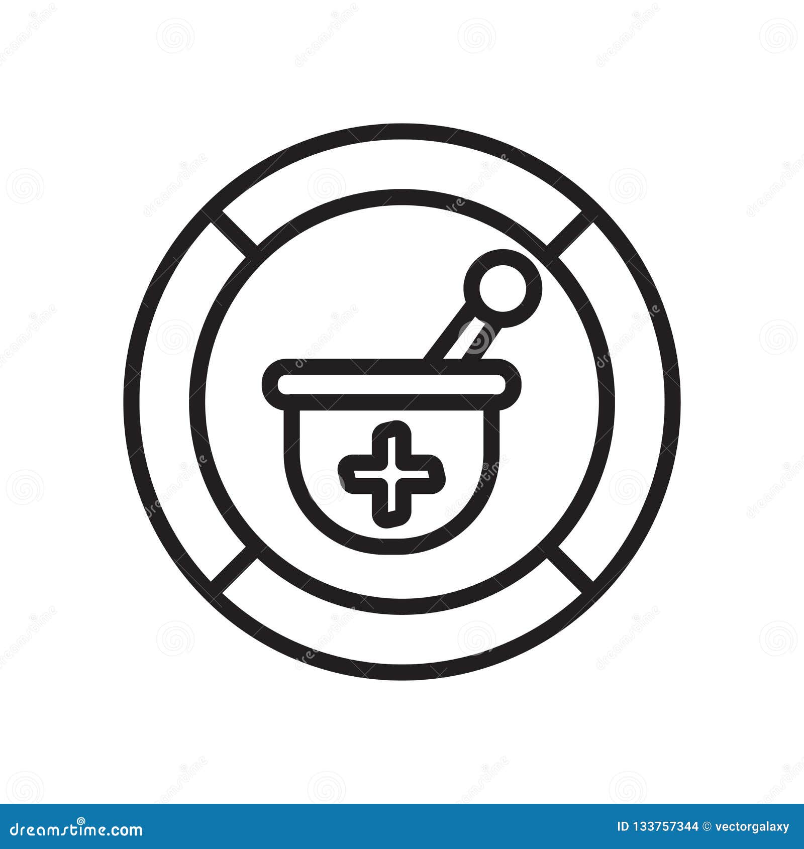 Pharmacy Tool Plus Sign in Square Icon Vector Sign and Symbol Isolated ...