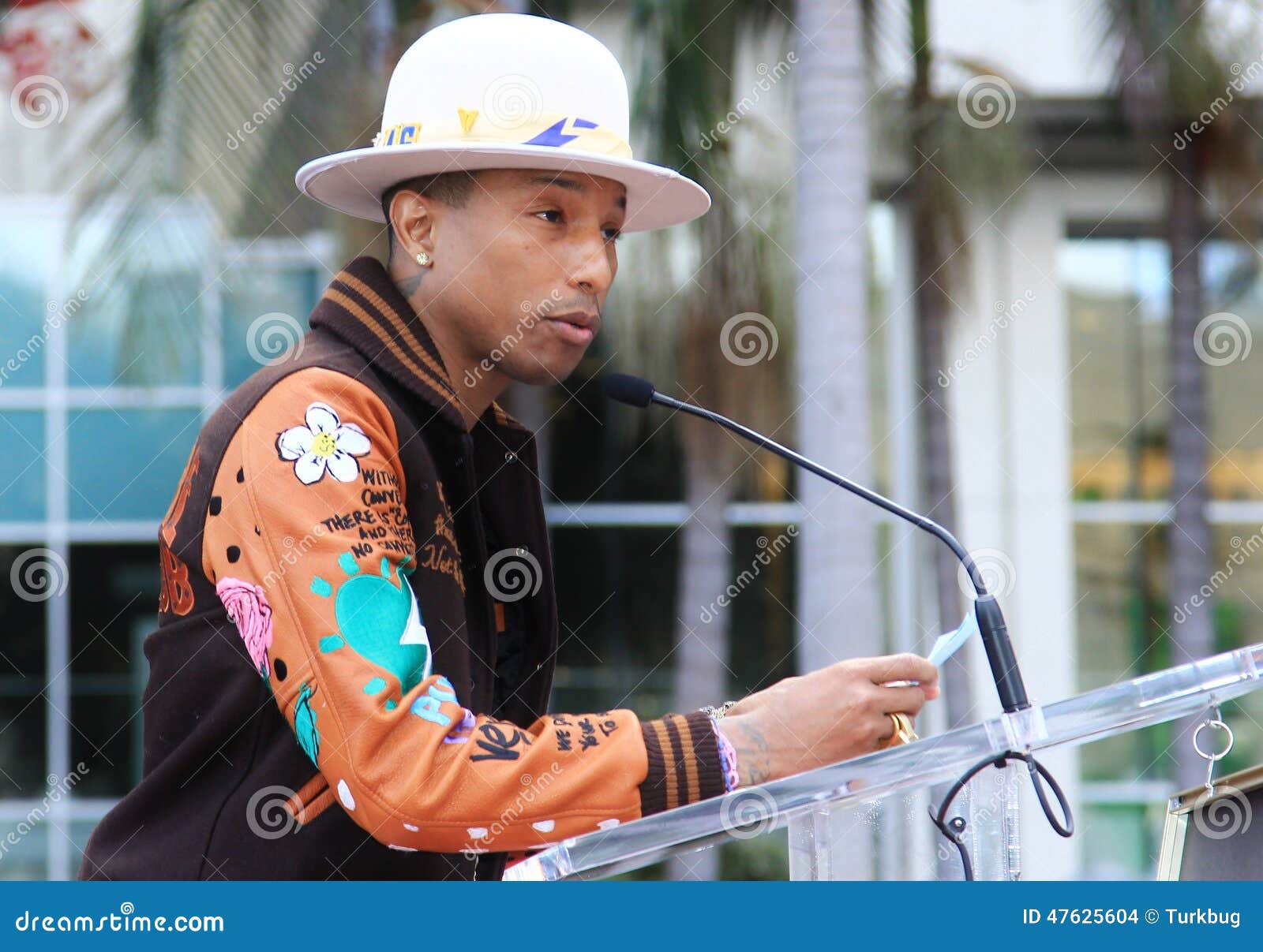 Pharrell Williams editorial stock image. Image of awards - 47625604