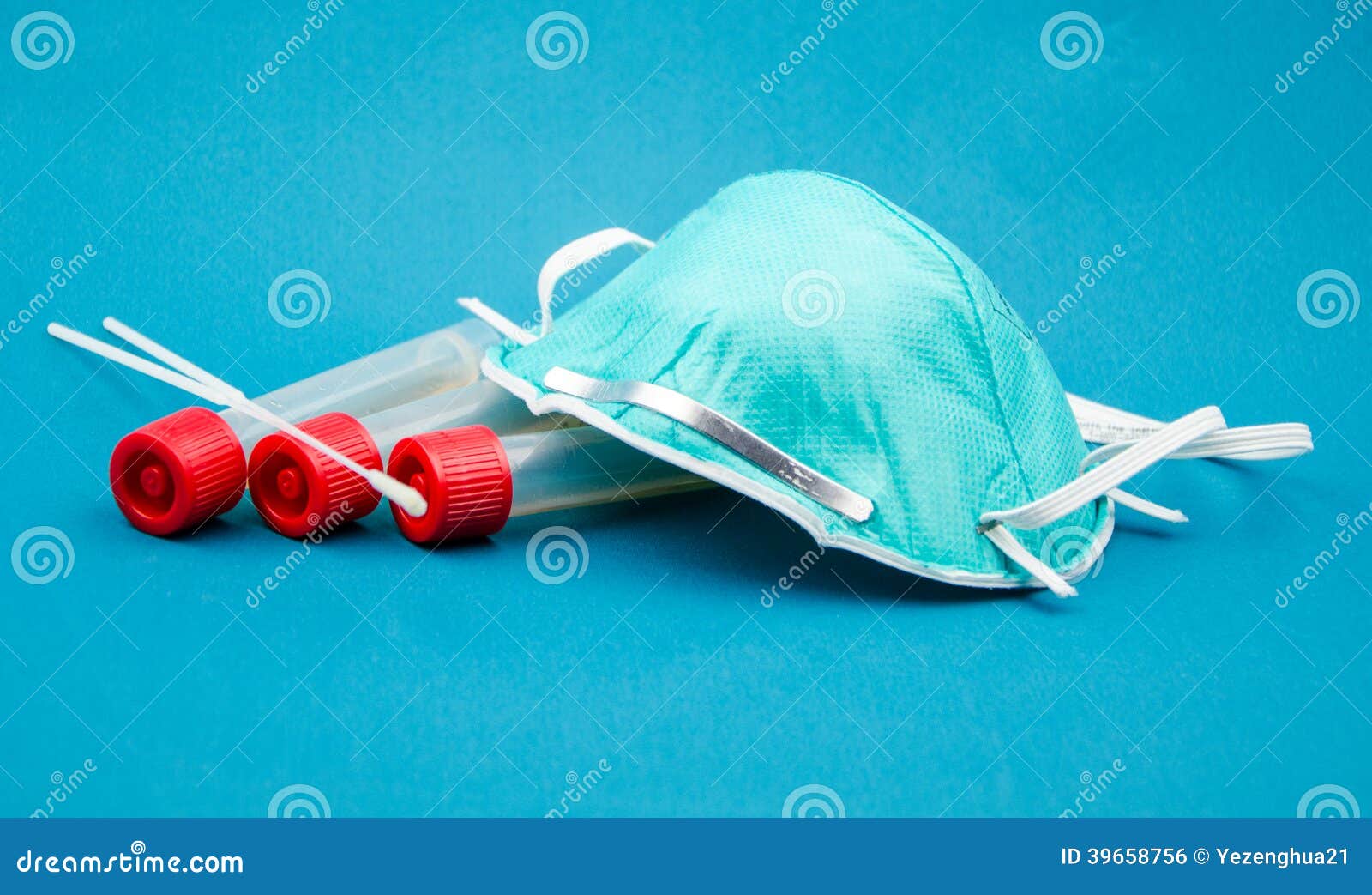 Pharyngeal swab and tube stock photo. Image of medicine - 39658756
