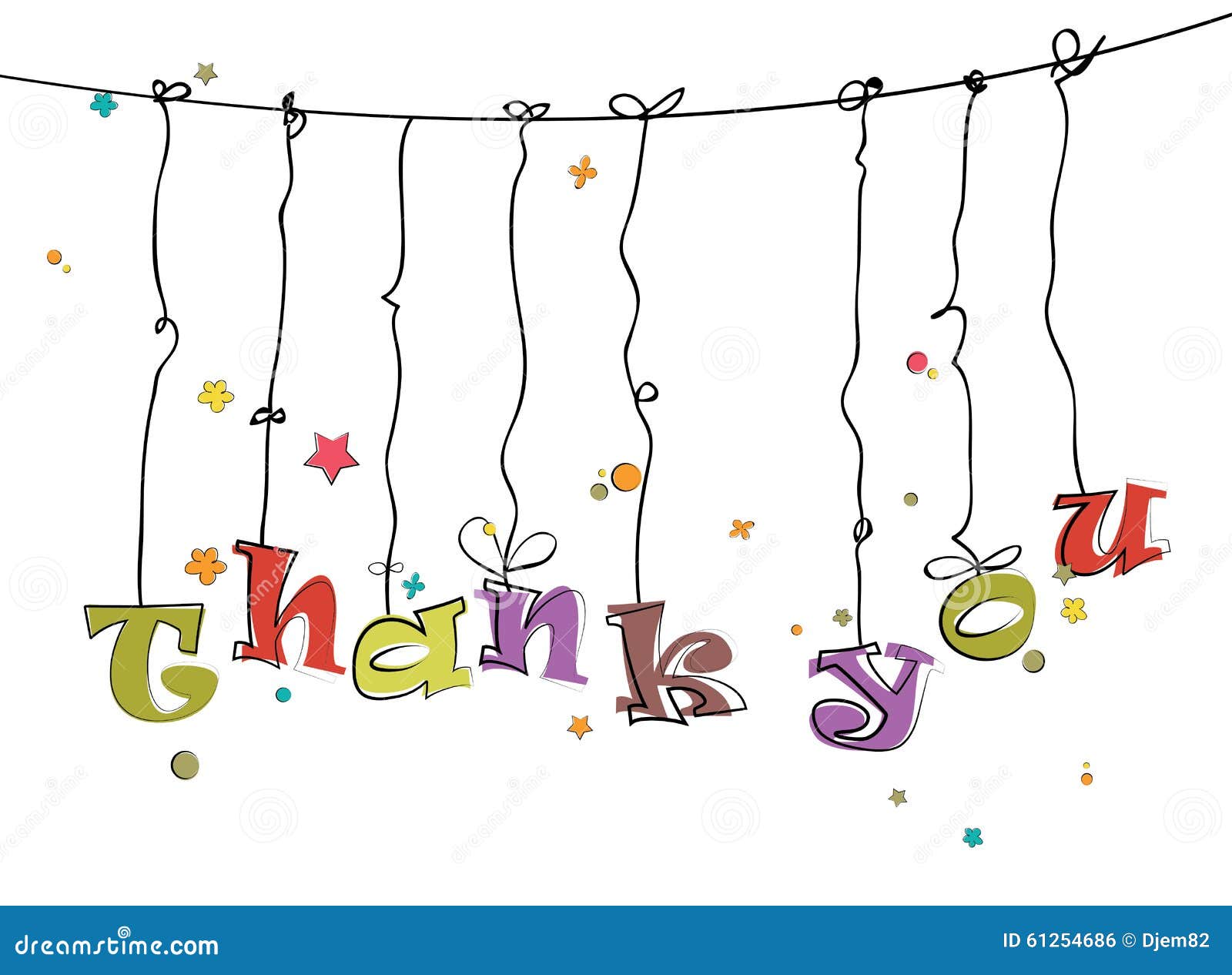 Phase danken Ihnen vektor abbildung. Illustration von beschreibung ...