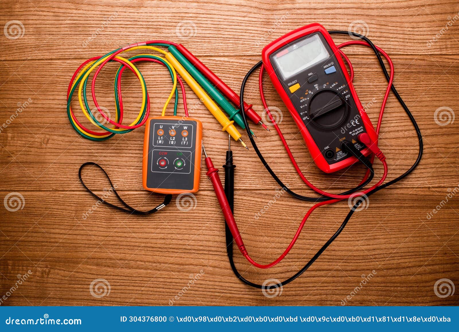 Large Plan Phase Indicator. Measuring the Correct Phasing of Three ...