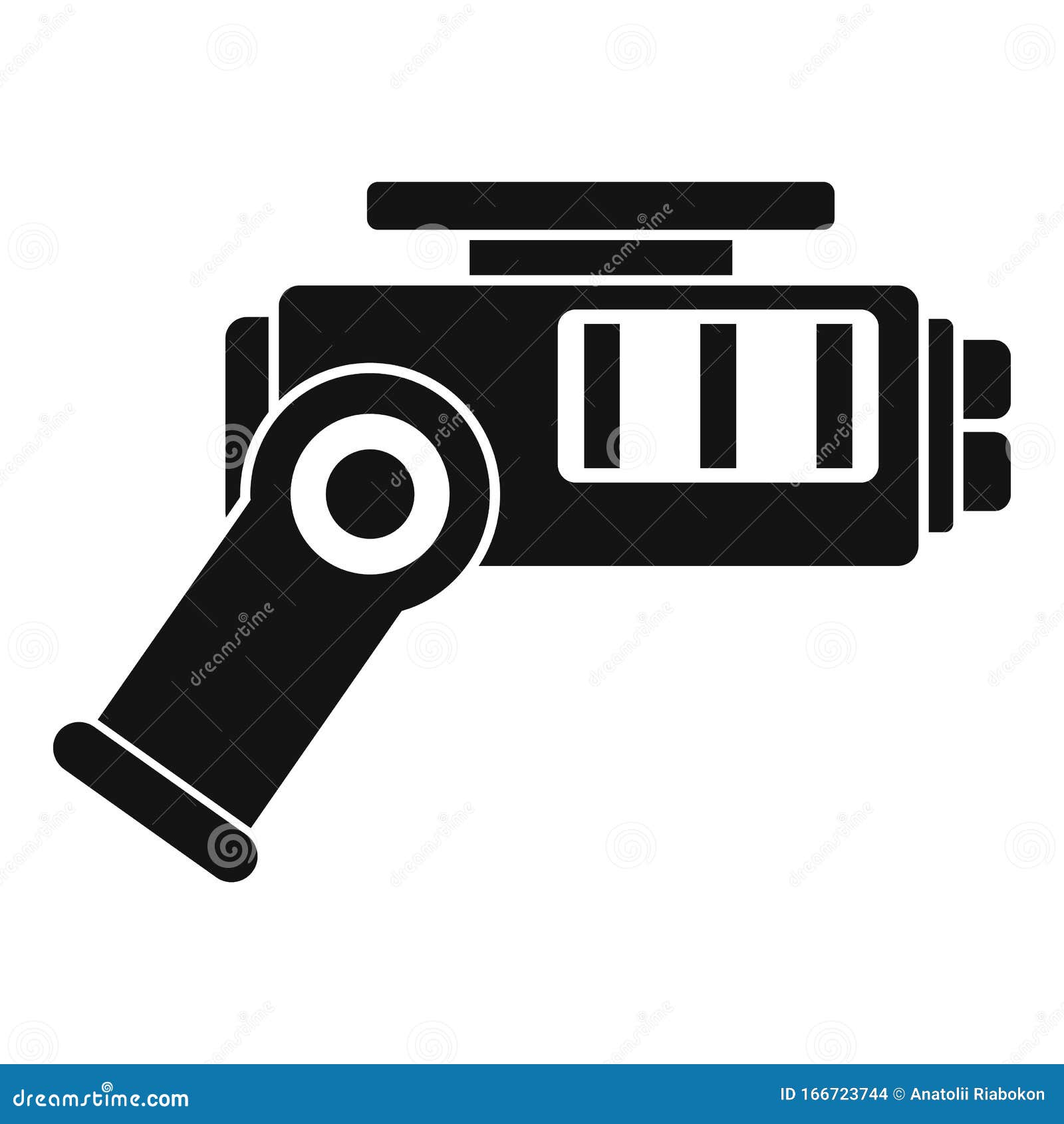 Phaser Blaster Icon, Simple Style Stock Vector - Illustration of child ...