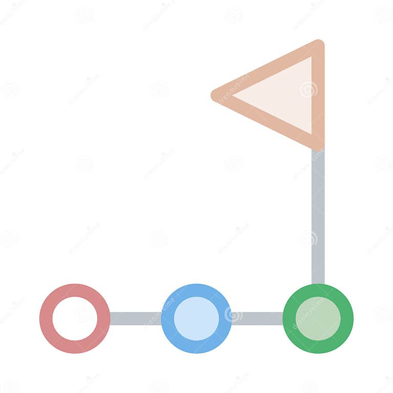 Phases icon stock illustration. Illustration of thin - 100513244
