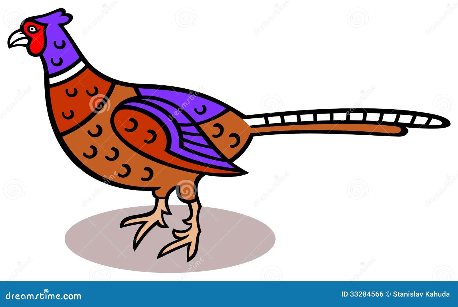 Pheasant stock vector. Illustration of forester, emblem - 33284566