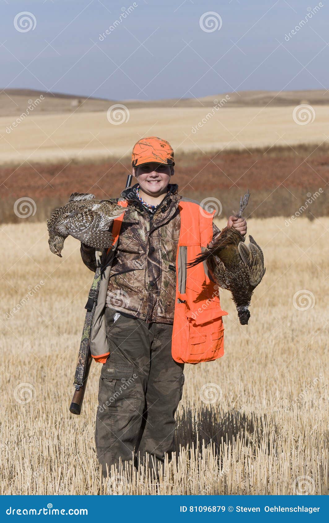 Pheasant Hunter stock image. Image of youth, ring, sharptailed - 81096879