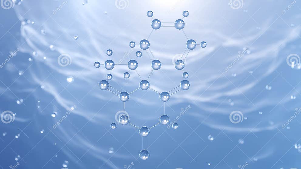 Phenobarbital Molecular Structure, 3d Model Molecule, Barbiturate ...
