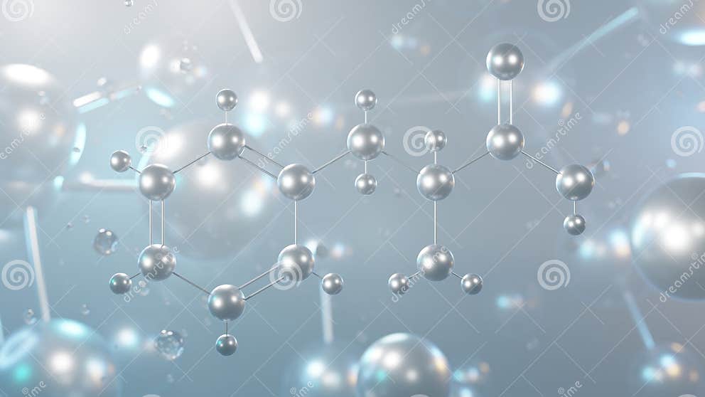 Phenylalanine Molecular Structure, 3d Model Molecule, Alpha-amino Acid ...