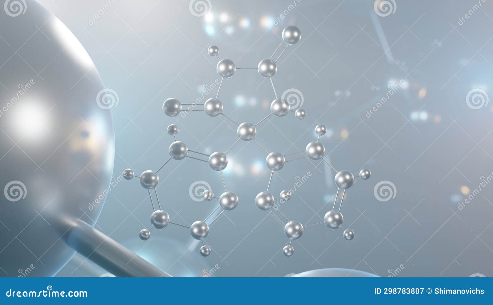 Phenytoin Molecular Structure, 3d Model Molecule, Anti-seizure ...