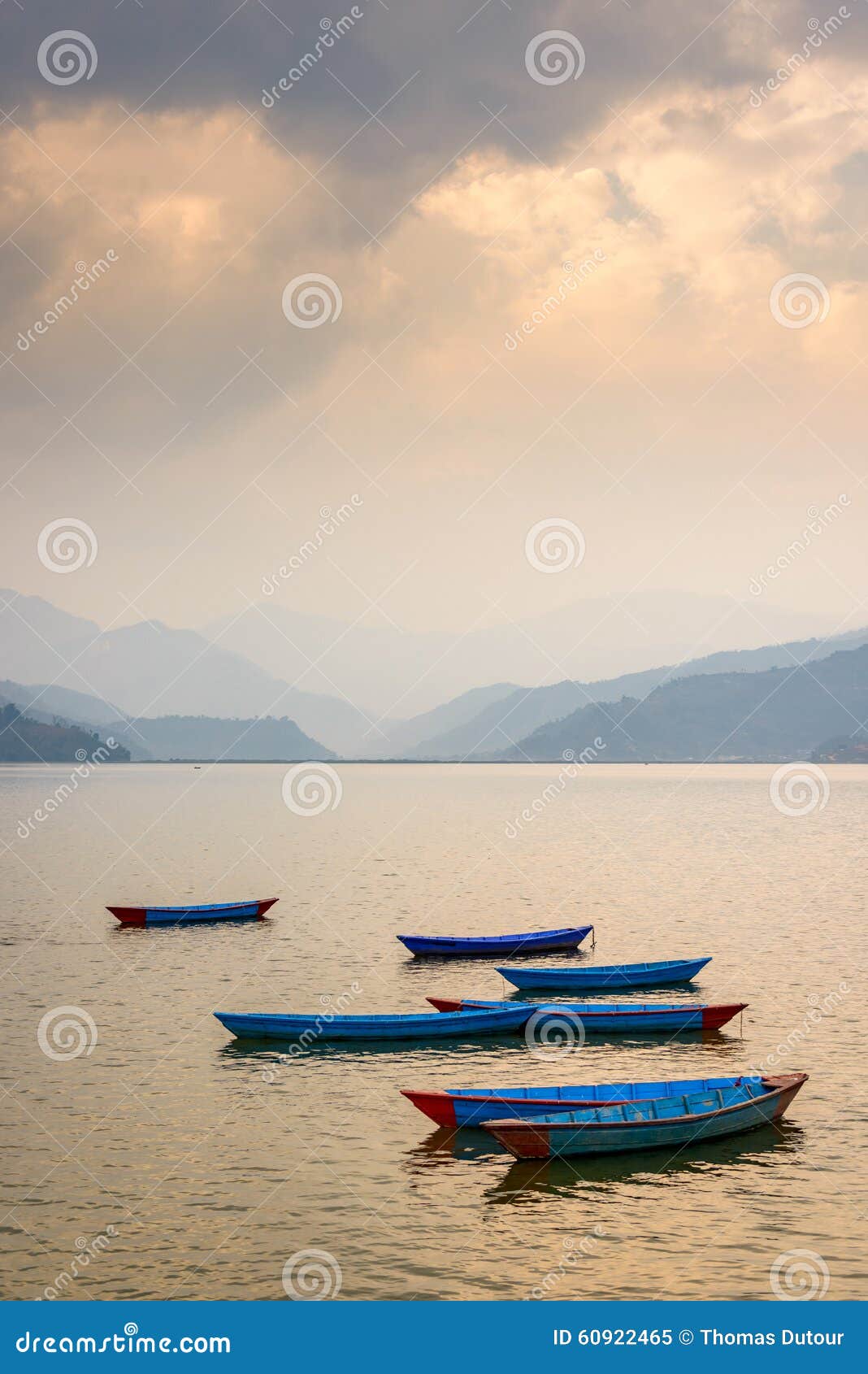 Phewa Lake in Pokhara, Nepal Stock Image - Image of phewa, fewa: 60922465