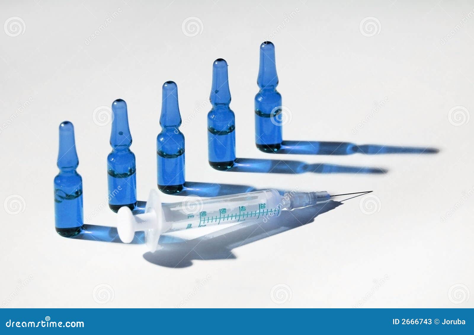 Phials & injection stock image. Image of ampoule, panacea - 2666743