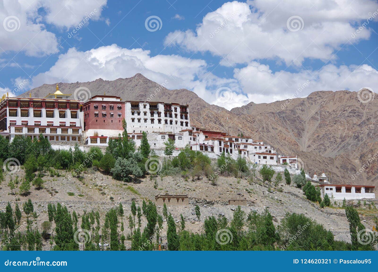 The Phyang Monastery in Ladakh, India Stock Image - Image of himalaya ...
