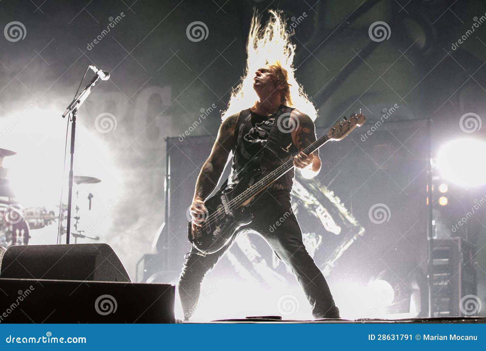 Phil Demmel editorial photo. Image of rock, stage, metalcore - 28631791