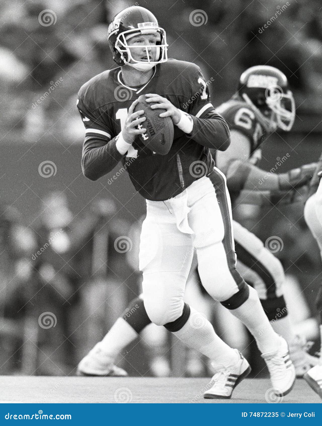 Phil Simms image éditorial. Image du football, géants - 74872235