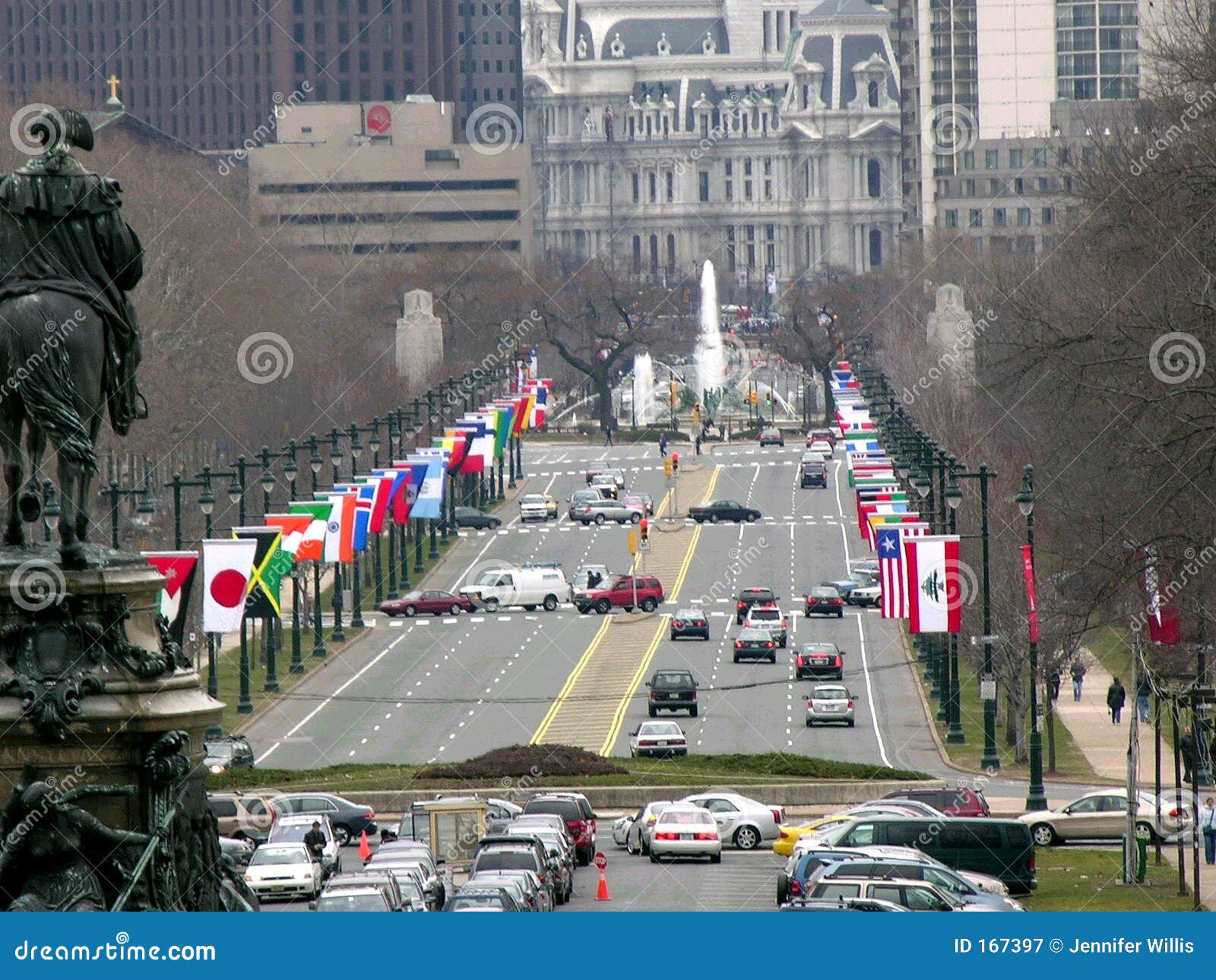 Philadelphia stock image. Image of freedom, boulevard, city - 167397
