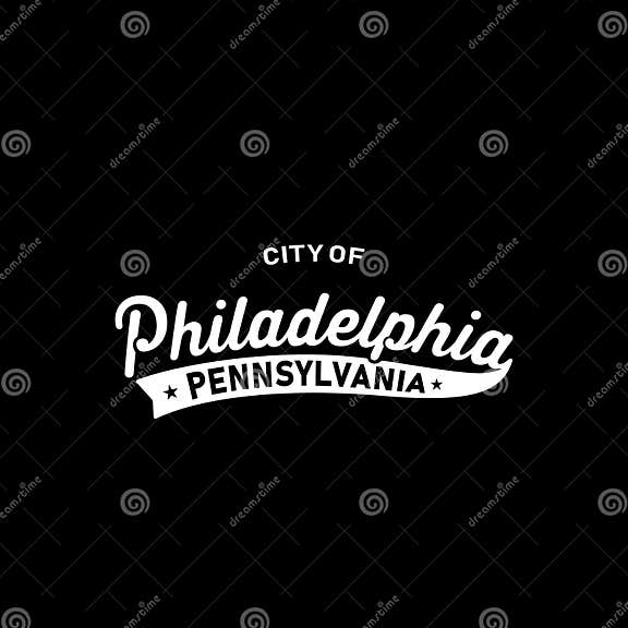 City of Philadelphia Lettering Design. Philadelphia, Pennsylvania ...