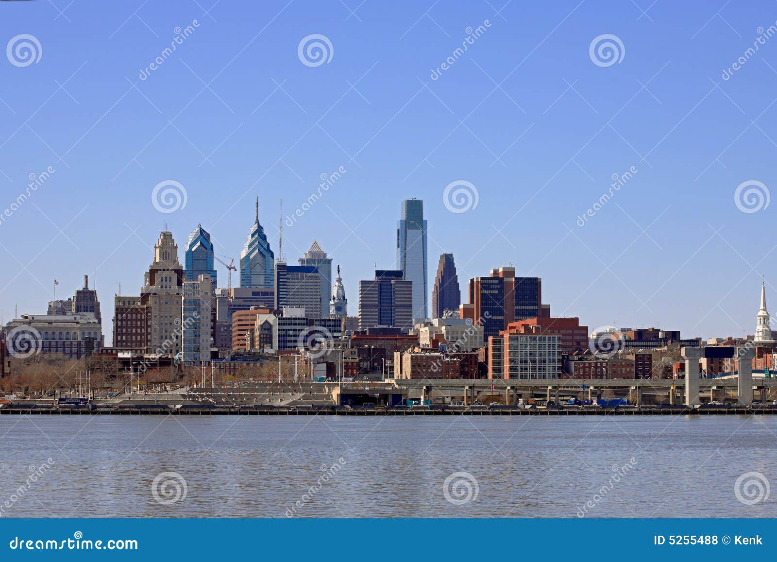 Philadelphia Cityscape stock photo. Image of cityscape - 5255488