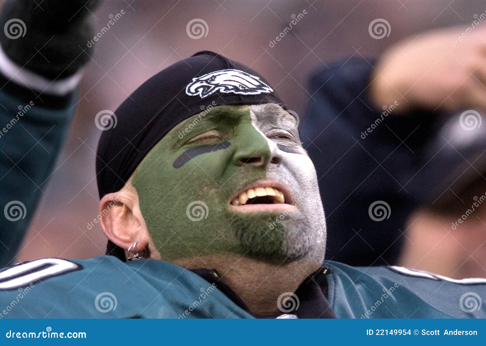 Philadelphia Eagles Fans editorial stock image. Image of football ...