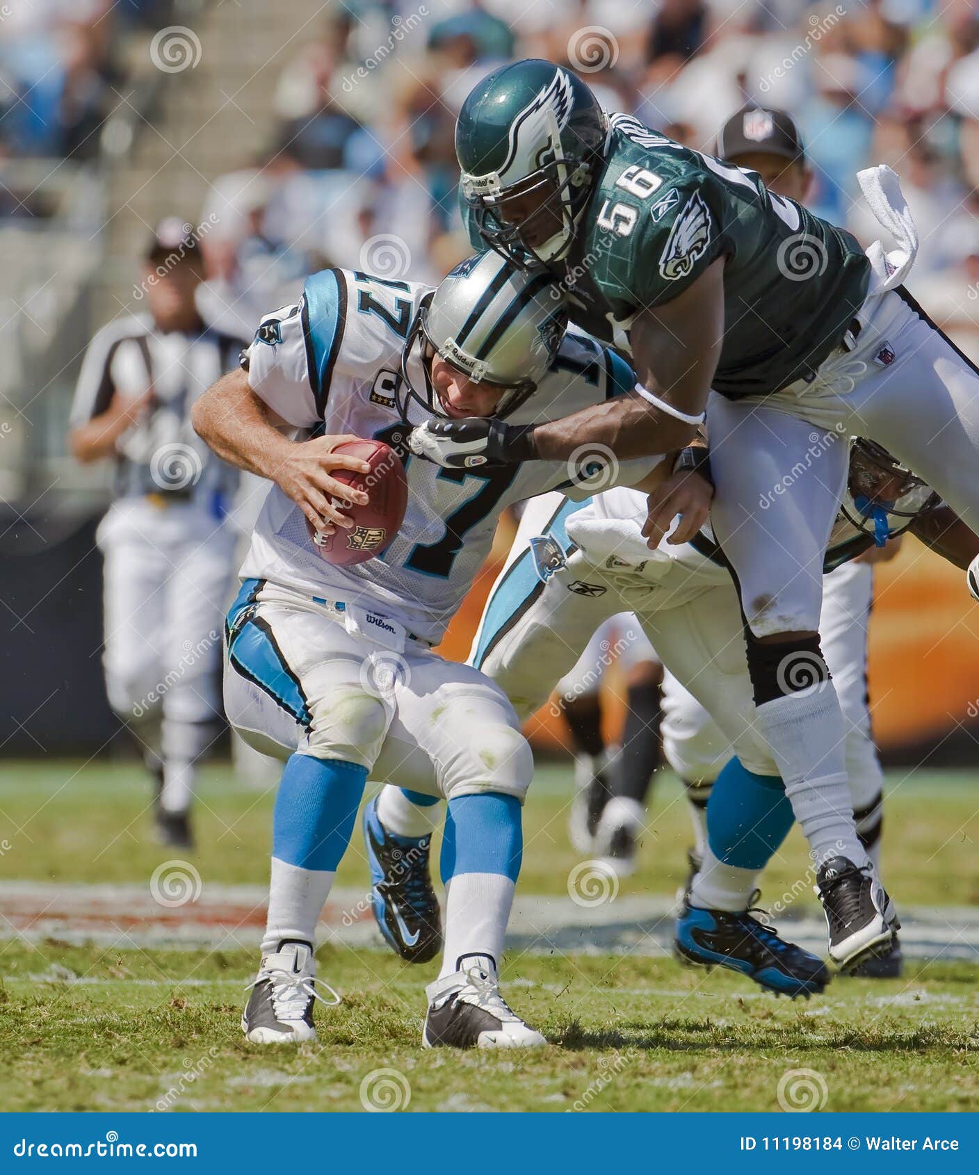 Philadelphia Eagles Vs Carolina Panthers Editorial Stock Image - Image ...