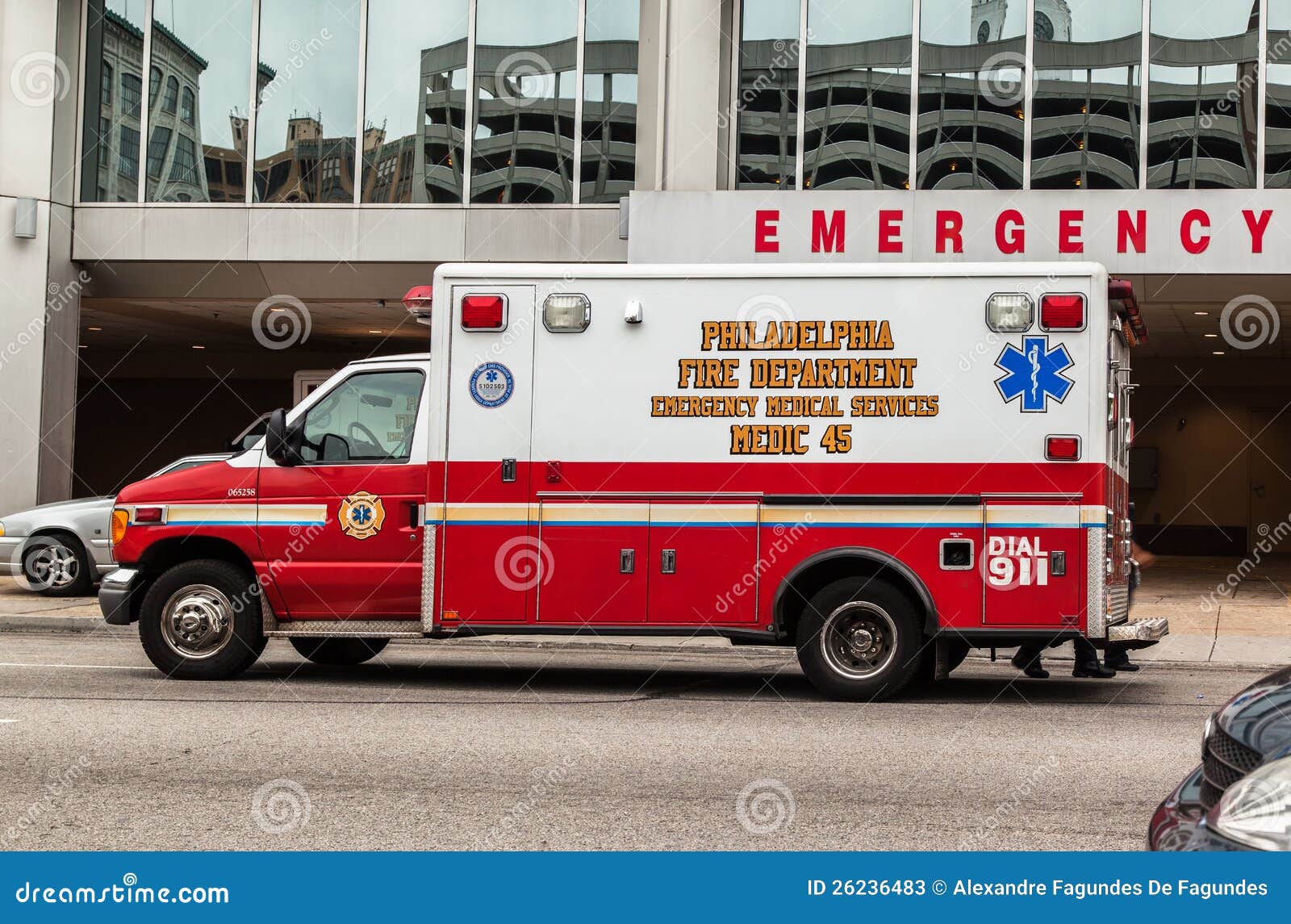 Philadelphia Fire Department Van Editorial Stock Photo - Image of white ...