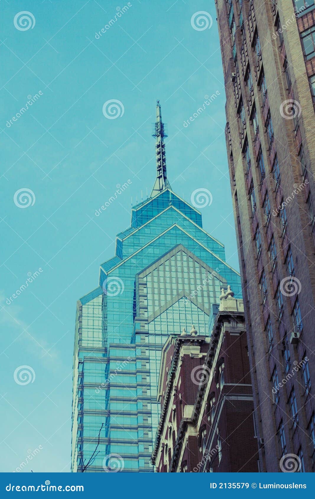 Philadelphia Skyscrapers Old a Stock Image - Image of philadelphia ...