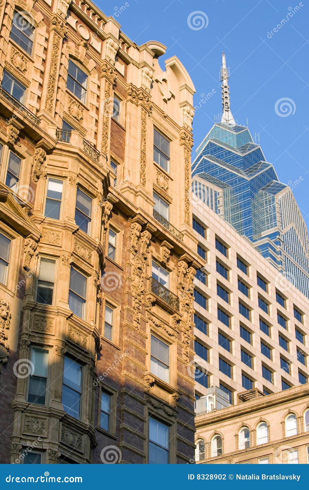 Philadelphia street scene stock photo. Image of parking - 8328902