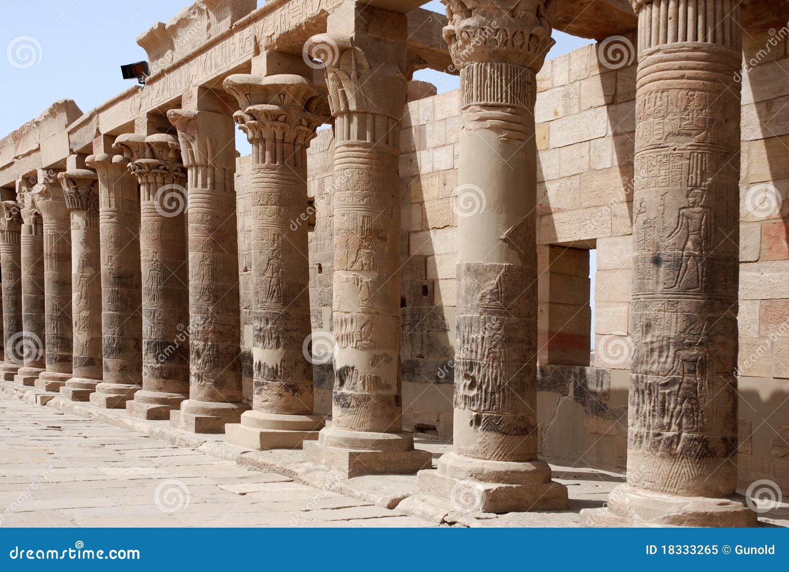 Isis Temple Royalty-Free Stock Photo | CartoonDealer.com #22993005