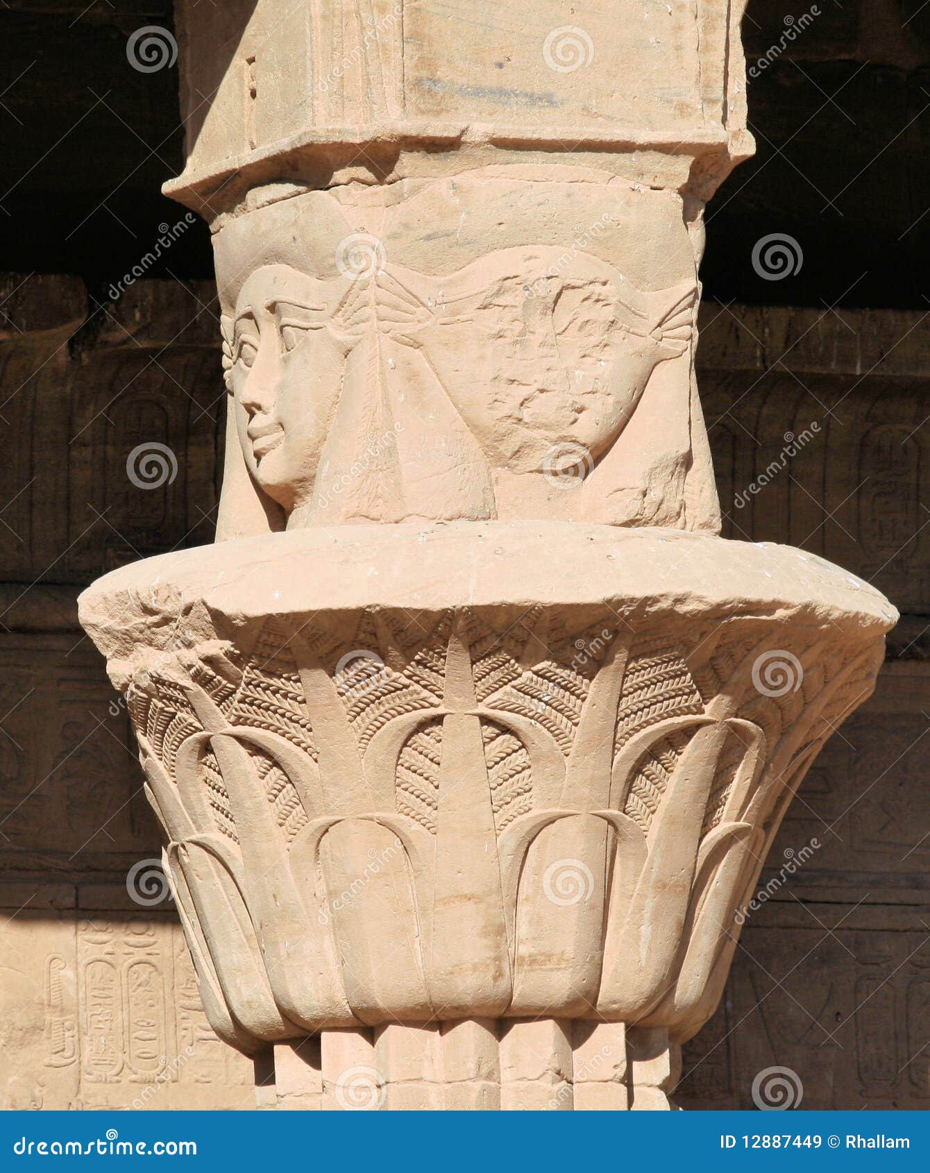 Philae Temple 18 stock image. Image of language, aswan - 12887449