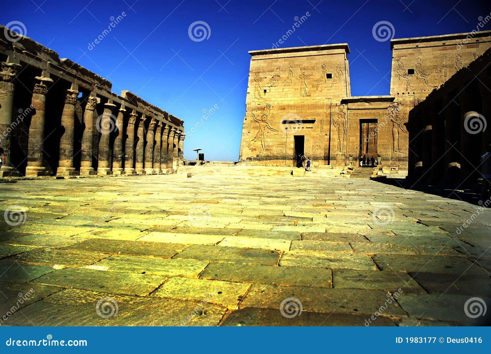 Philae Temple stock image. Image of destination, scenic - 1983177