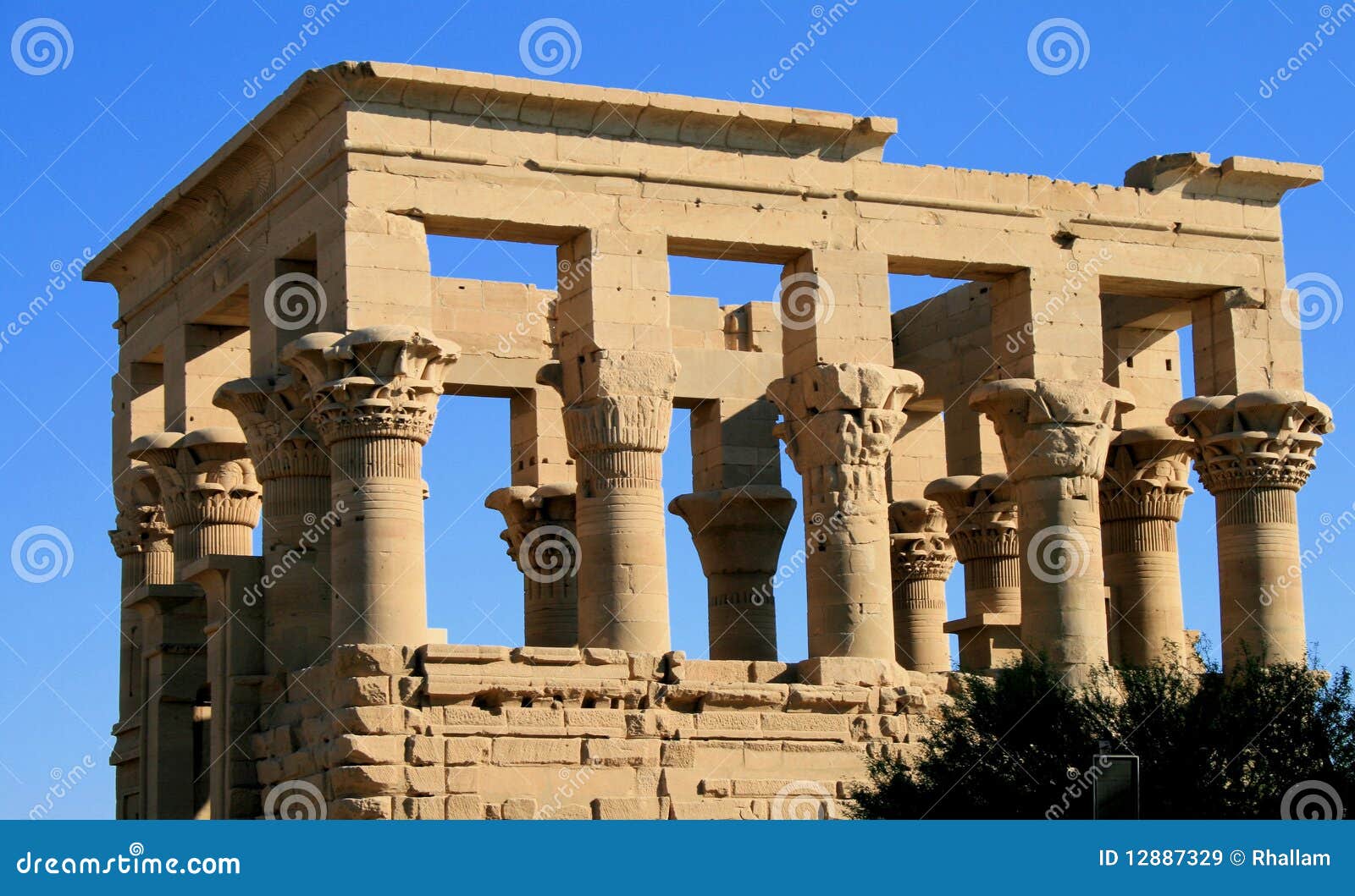 Philae Temple 5 stock image. Image of water, aswan, language - 12887329