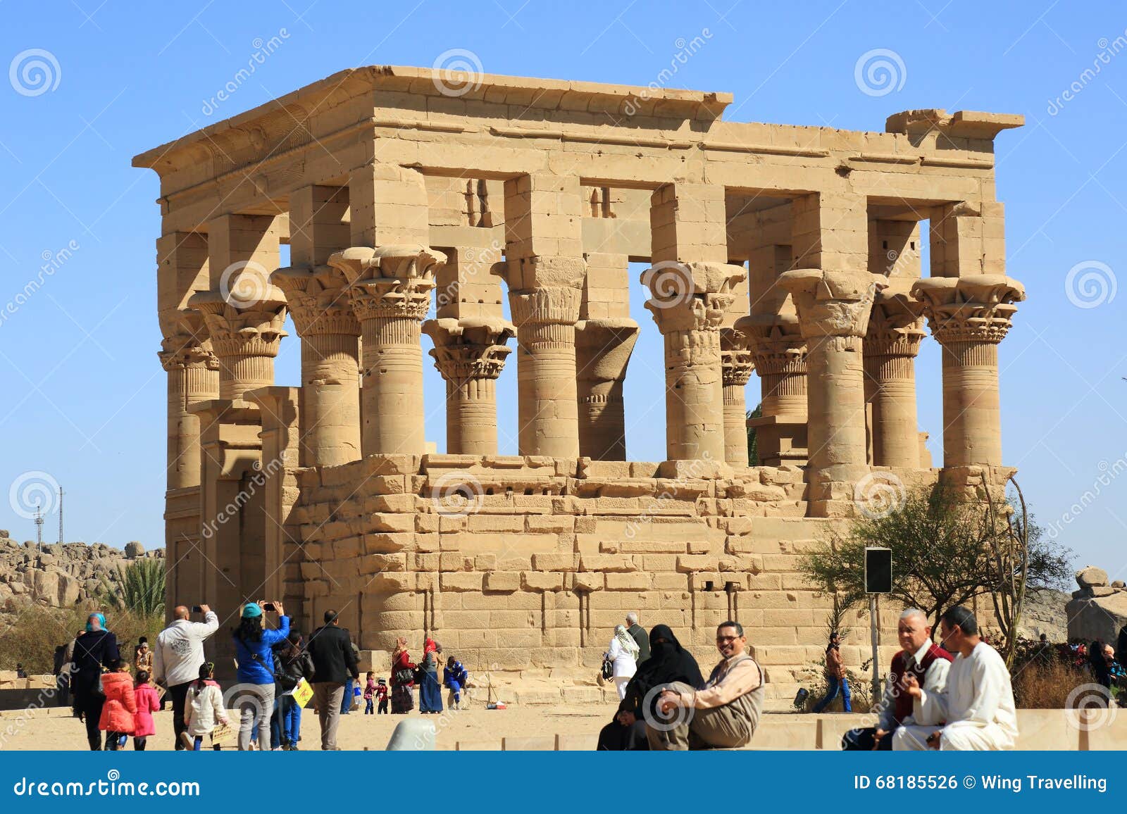 In Philae Temple Editorial Photo | CartoonDealer.com #107303741