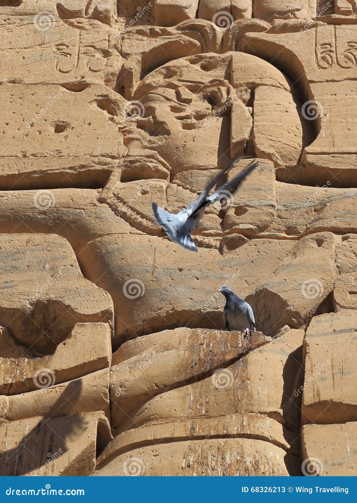 Philae temple stock image. Image of relocation, relief - 68326213