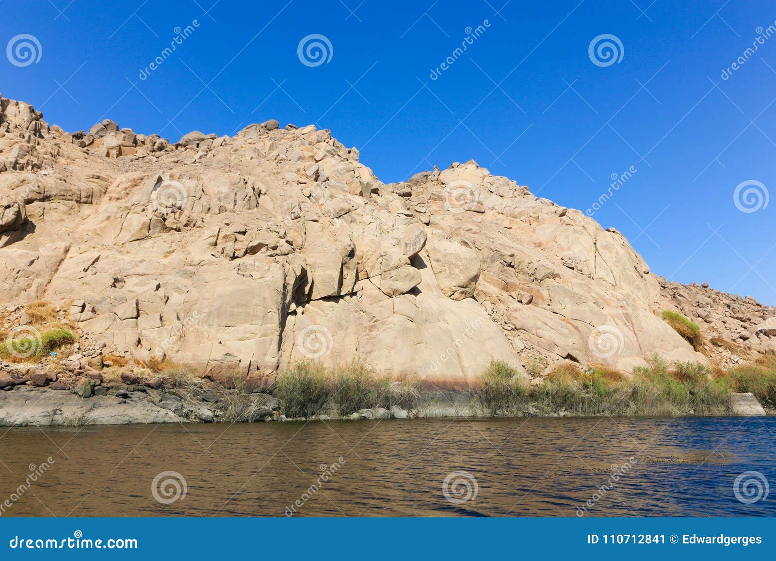Philaeeiland Bij De Rivier Van Nijl, Egypte Stock Afbeelding - Image of ...