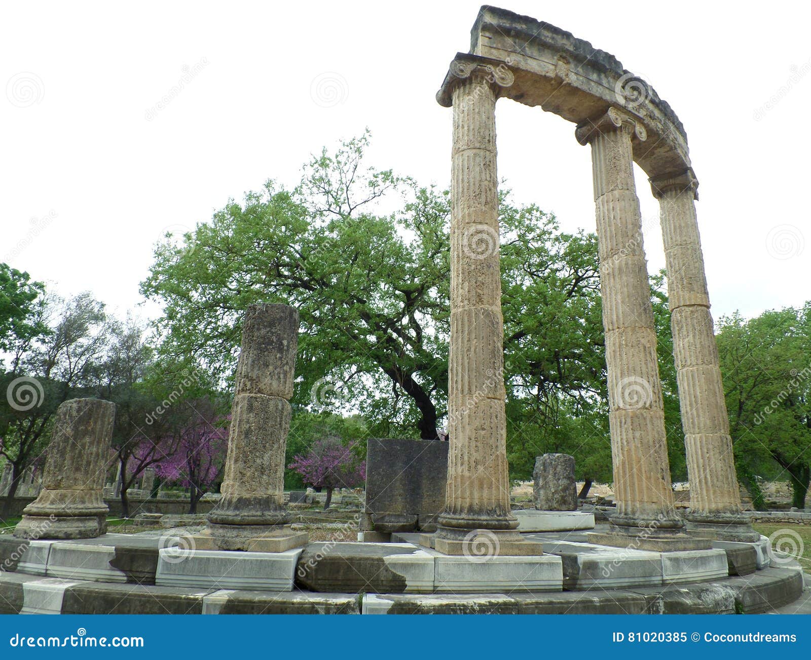 The Philippeion, Stunning Ancient Greek Sanctuary At Olympia ...