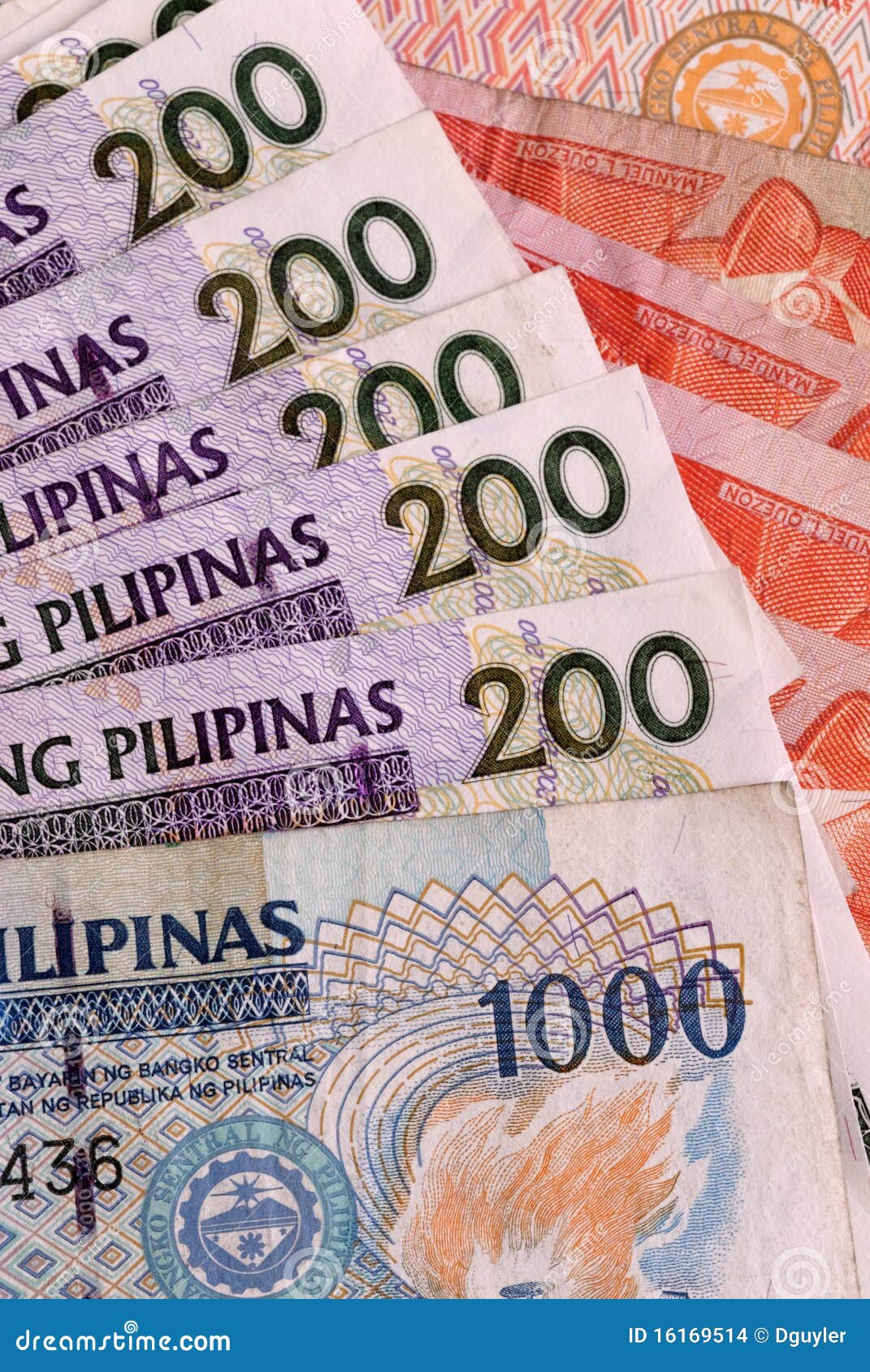 Philippine Banknotes stock photo. Image of savings, exchange - 16169514