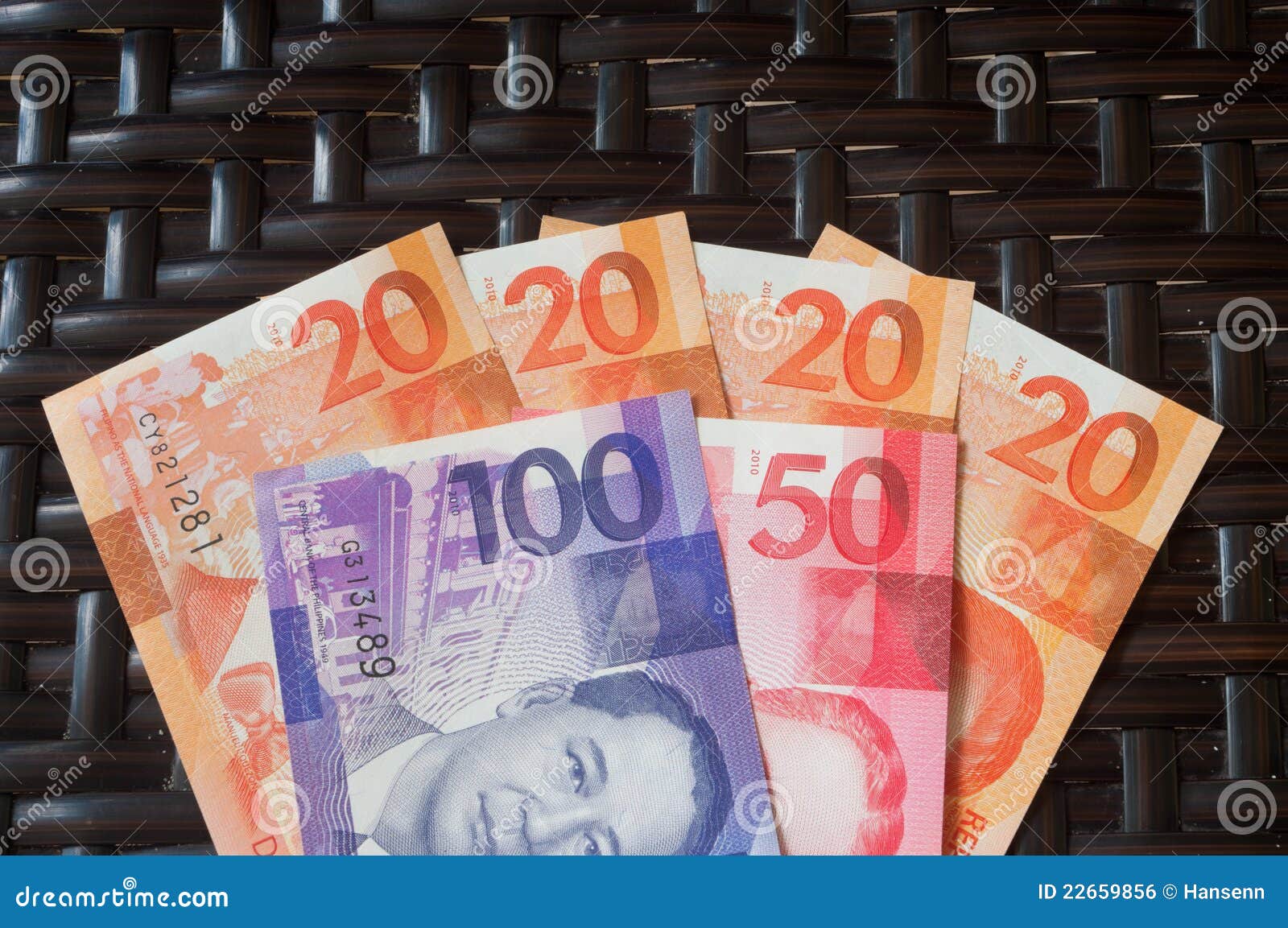 Philippine banknotes stock photo. Image of money, exchange - 22659856