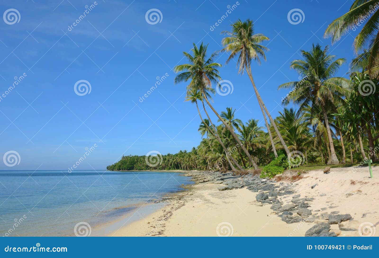 Philippine beach stock image. Image of seashore, shore - 100749421