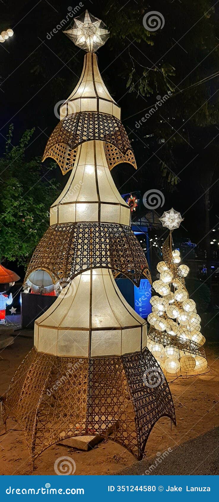 Philippine Christmas Trees stock photo. Image of shells - 351244580