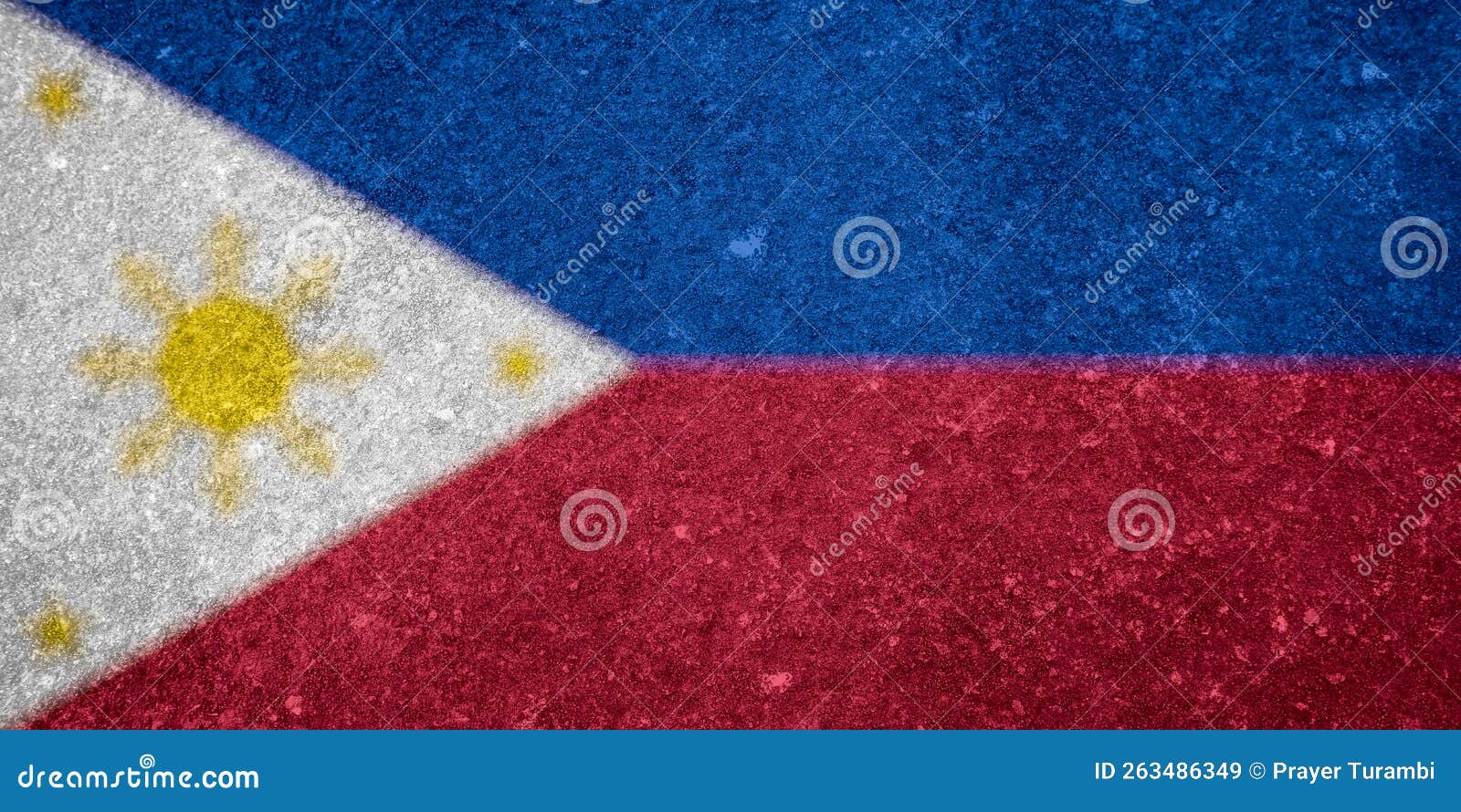Philippines Flag Texture As Background Stock Image - Image of holiday ...