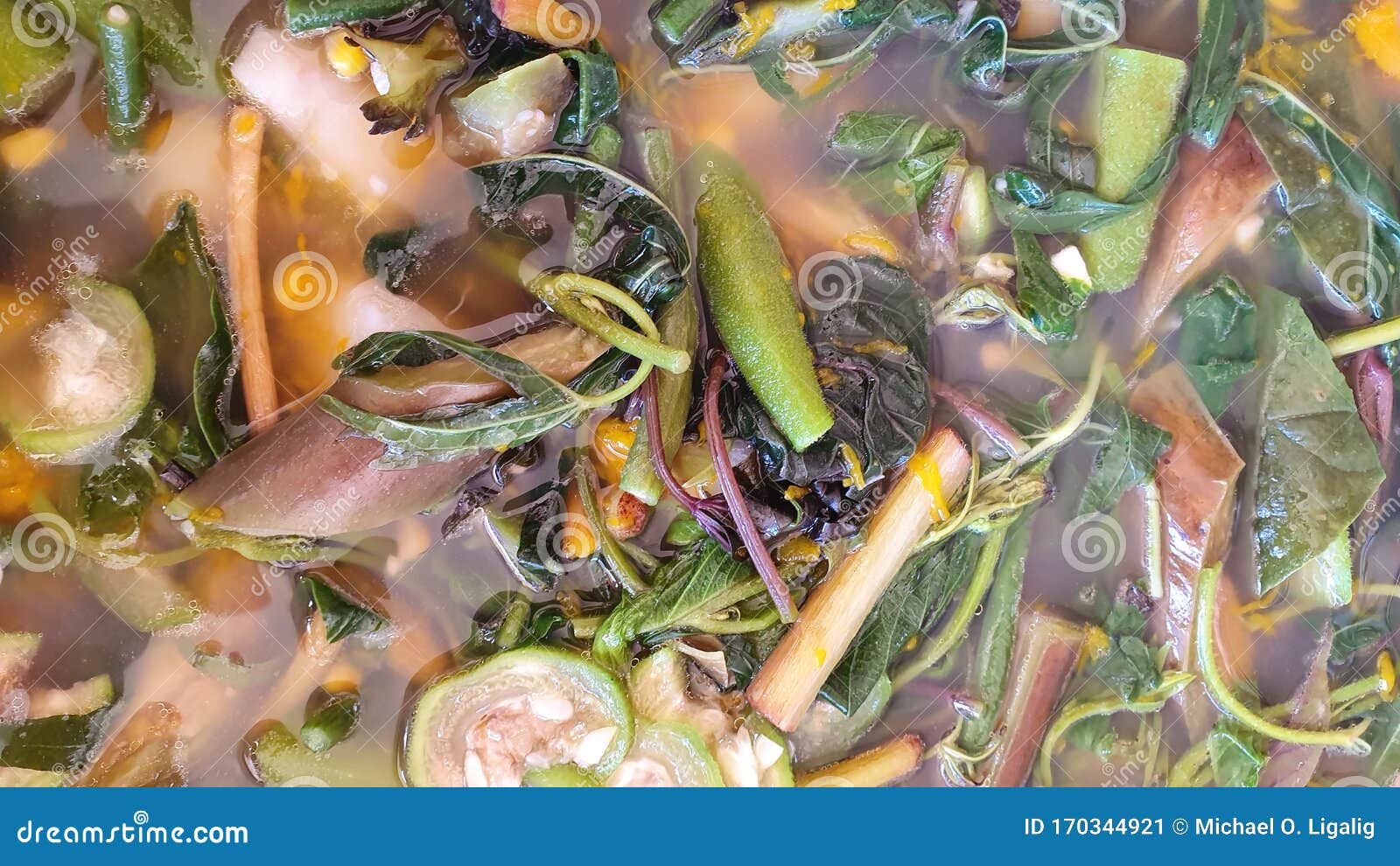 Philippine Food Menu: Mixed Vegetable in Soup Stock Image - Image of ...