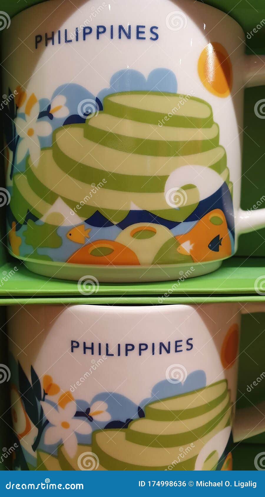 Philippine Made Ceramic Cup Mug Stock Photo - Image of design, coffee ...