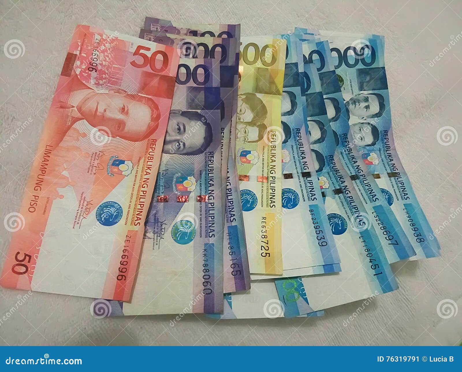 Philippine Peso bills stock image. Image of currency - 76319791